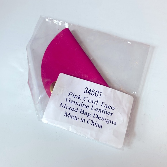 Mixed Bag Designs | Other | Mixed Bag Designs Genuine Leather Cord Taco ...